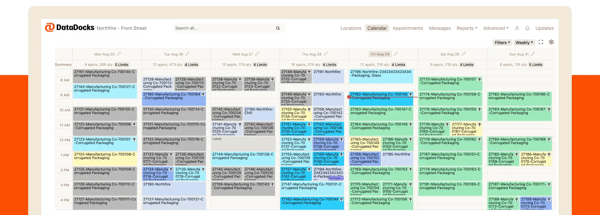Dock Scheduling Software for Warehouses | DataDocks